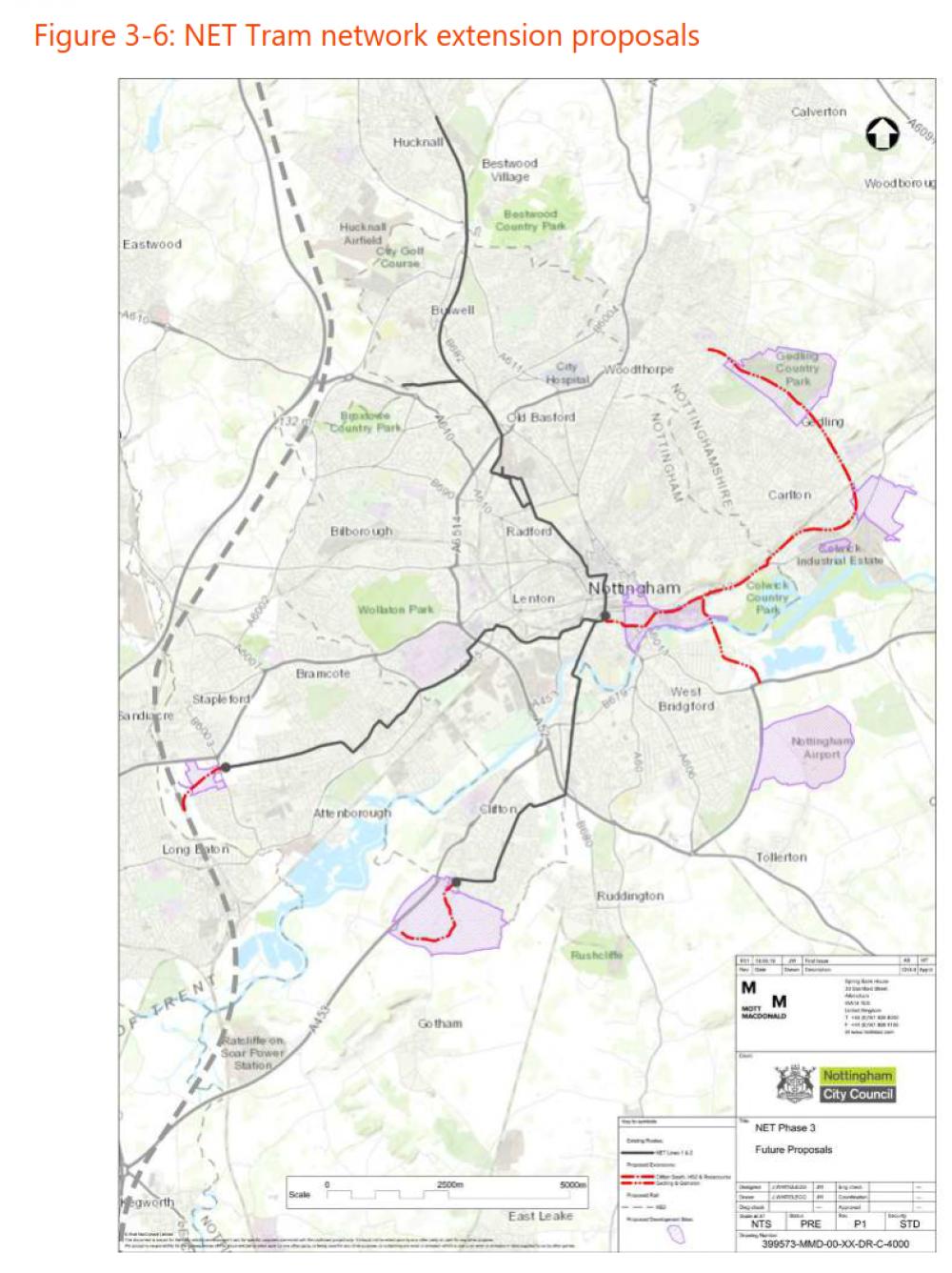 NOTTINGHAM | £400m Extension of the Tram Network | Working Parking Levy ...